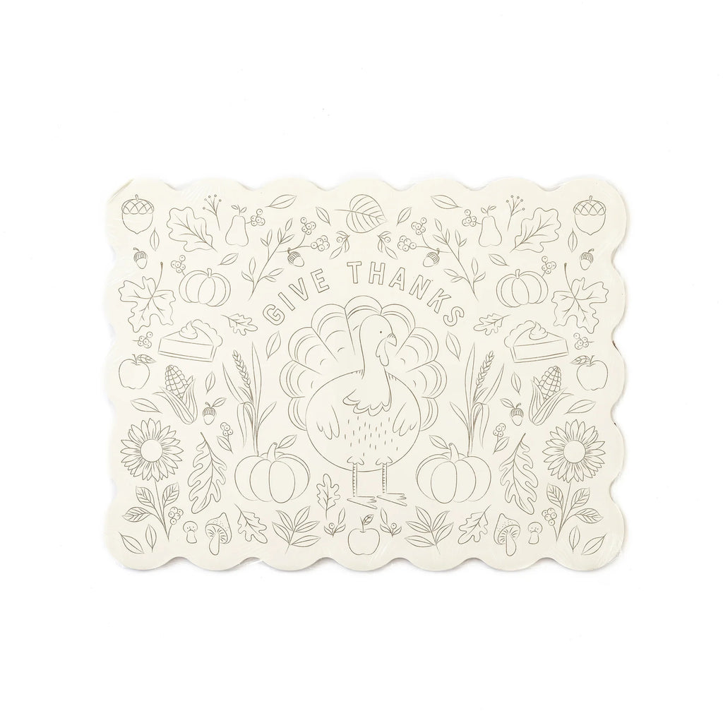 Harvest Placemat | Thanksgiving Party Supplies + Decorations – Sprinkle ...