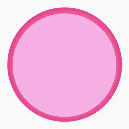 Hot Pink and Light Pink Color Block Paper Plates | Party Supplies ...