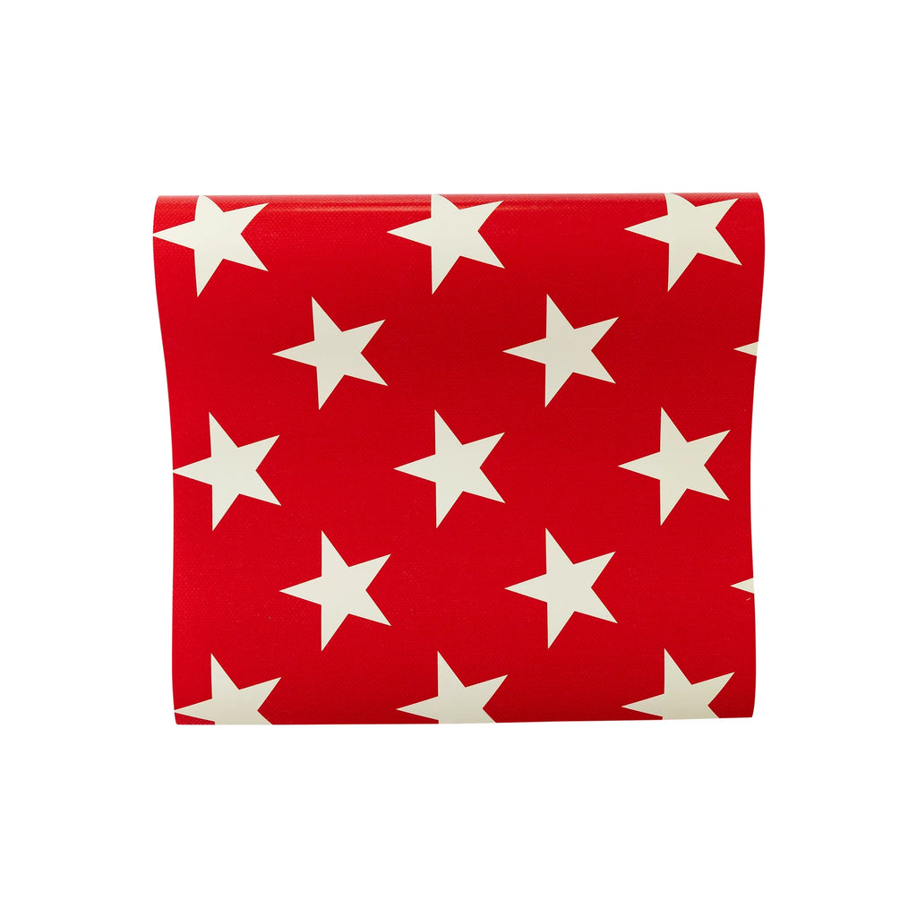 Red Star Table Runner | Fourth of July Party Supplies + USA Decoration ...
