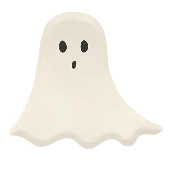 Reusable Bamboo Ghost Plate | Halloween Party Supplies + Decorations ...