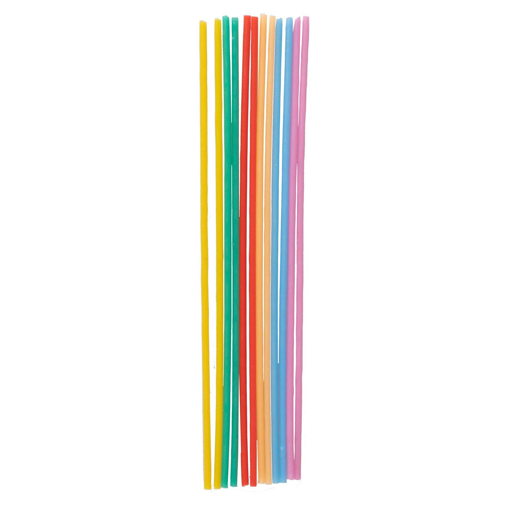 Tall Multi-Colored Birthday Cake Candles | Rainbow Party Supplies ...